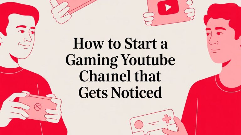How to Start a Gaming YouTube Channel That Gets Noticed – ViewsMax