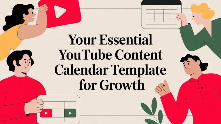 Your Essential YouTube Content Calendar Template for Growth – ViewsMax