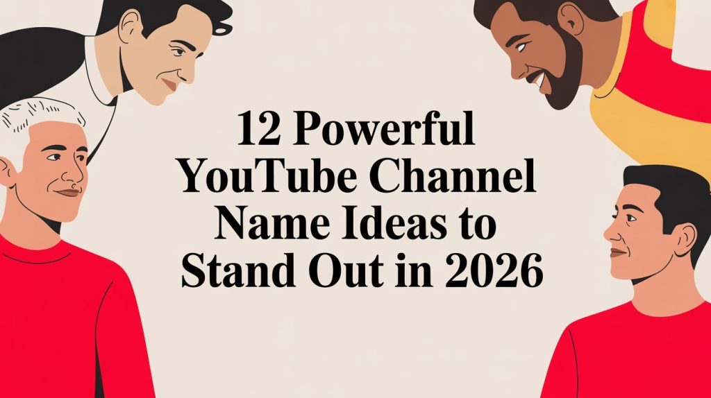 12 Powerful YouTube Channel Name Ideas to Stand Out in 2026 – ViewsMax